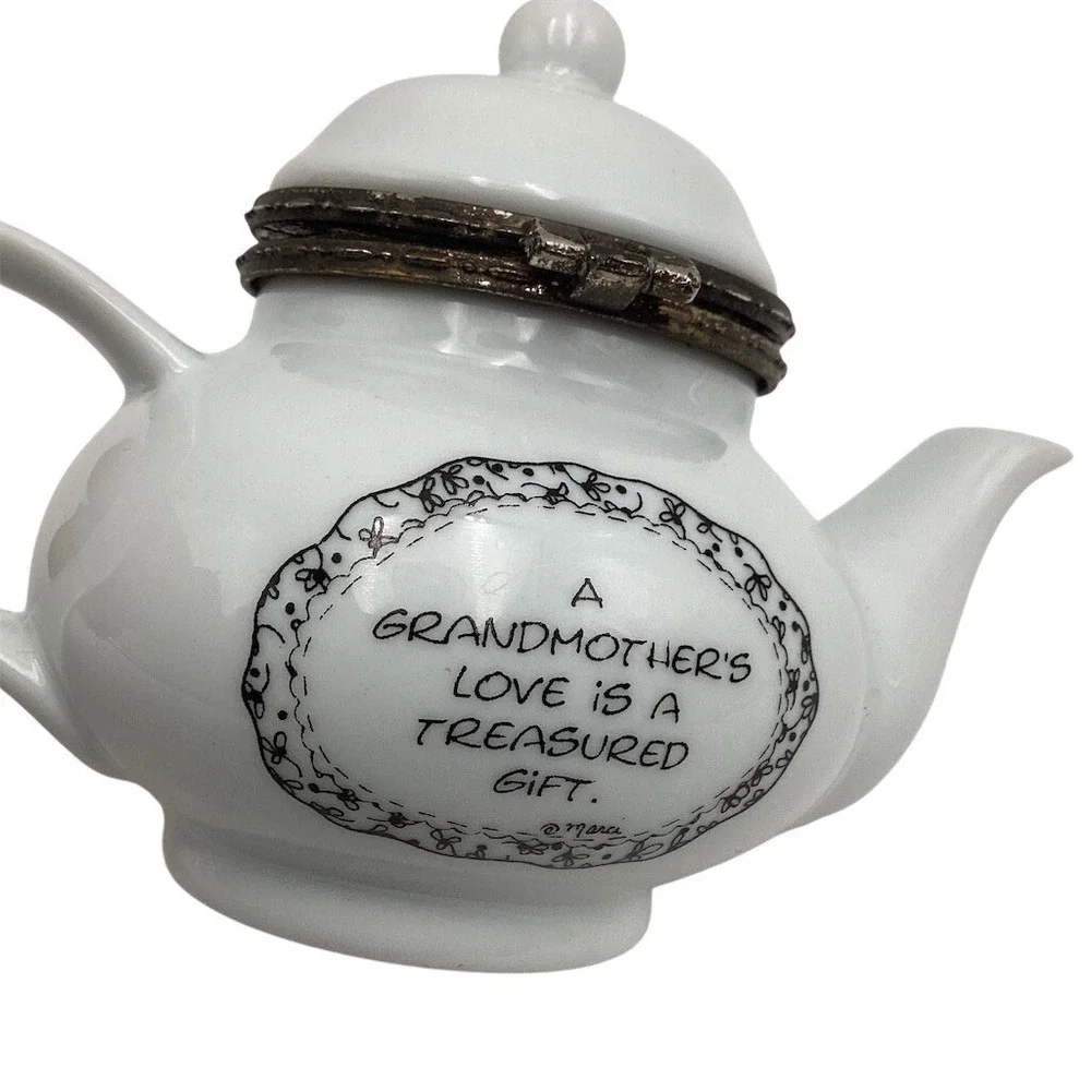 The Unbranded Brand | Kitchen | Grandmother Mini Teapot Trinket Box ...